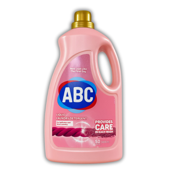 ABC Renkli Sıvı Deterjan Hassas ve Yünlü Çamaşırlar İçin 3litre – Dodom ...