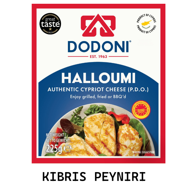 Dodoni Halloumi Izgara Peyniri 225gr – Dodom.be | Livraison à domicile ...
